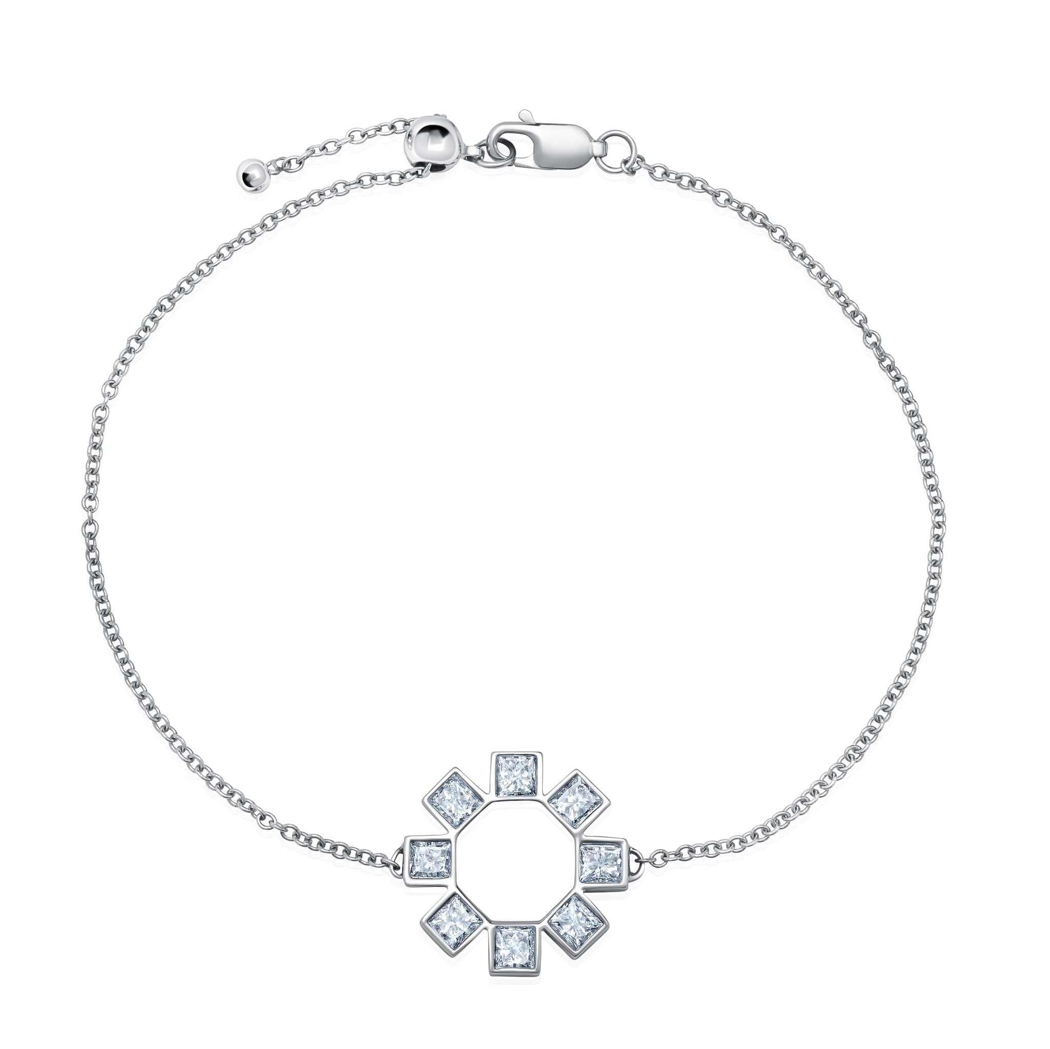 Ice Bracelet - White Gold