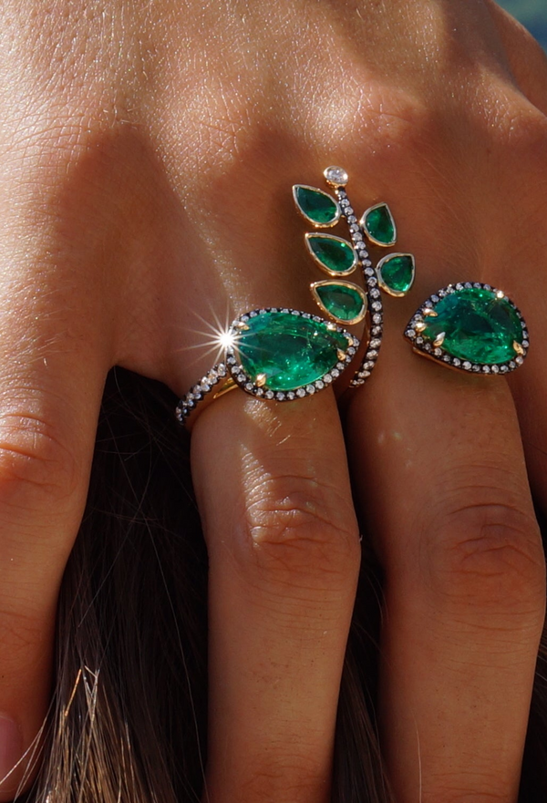 Water Splash - Necklace - Rose Gold