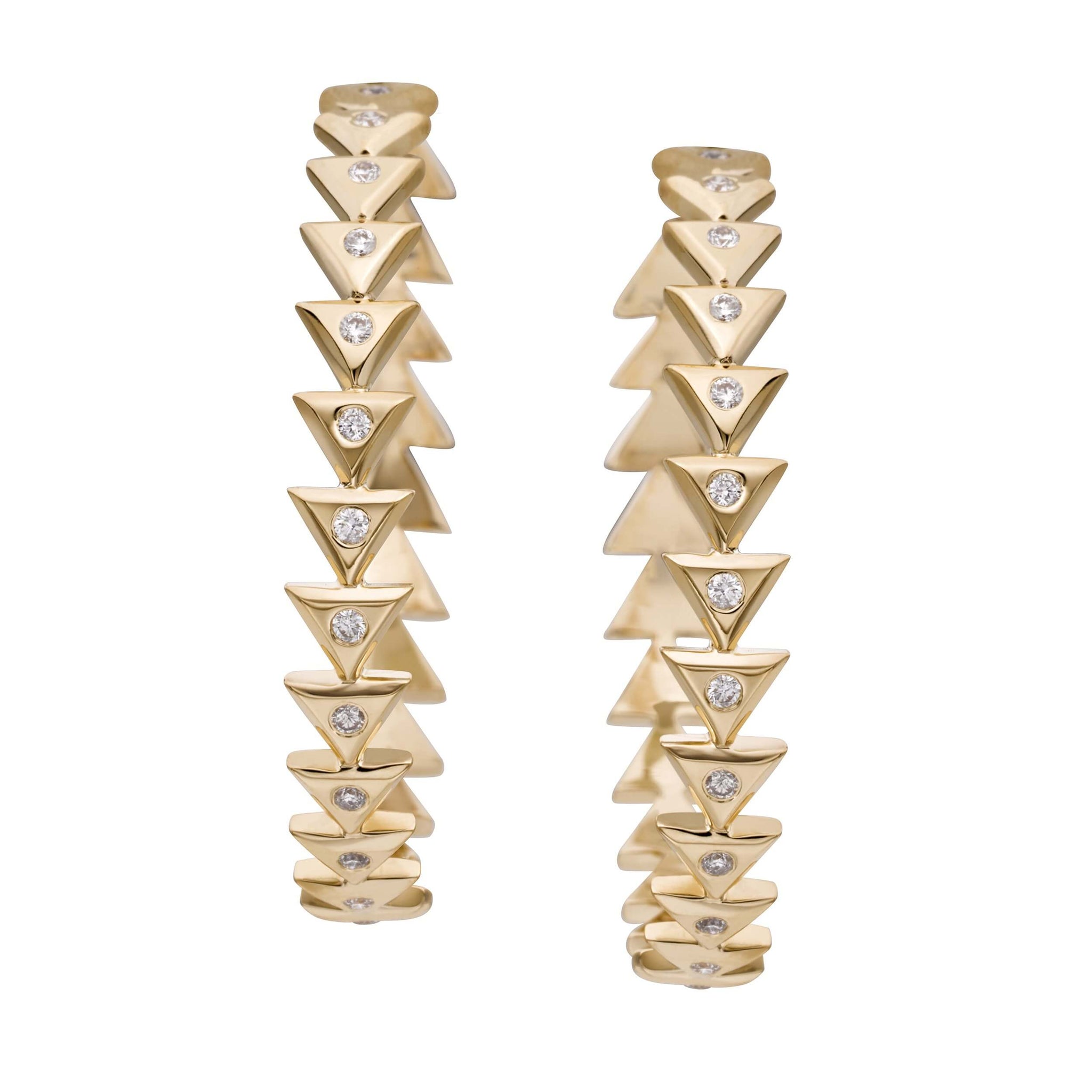 Unity Eternity - Earrings - Yellow Gold