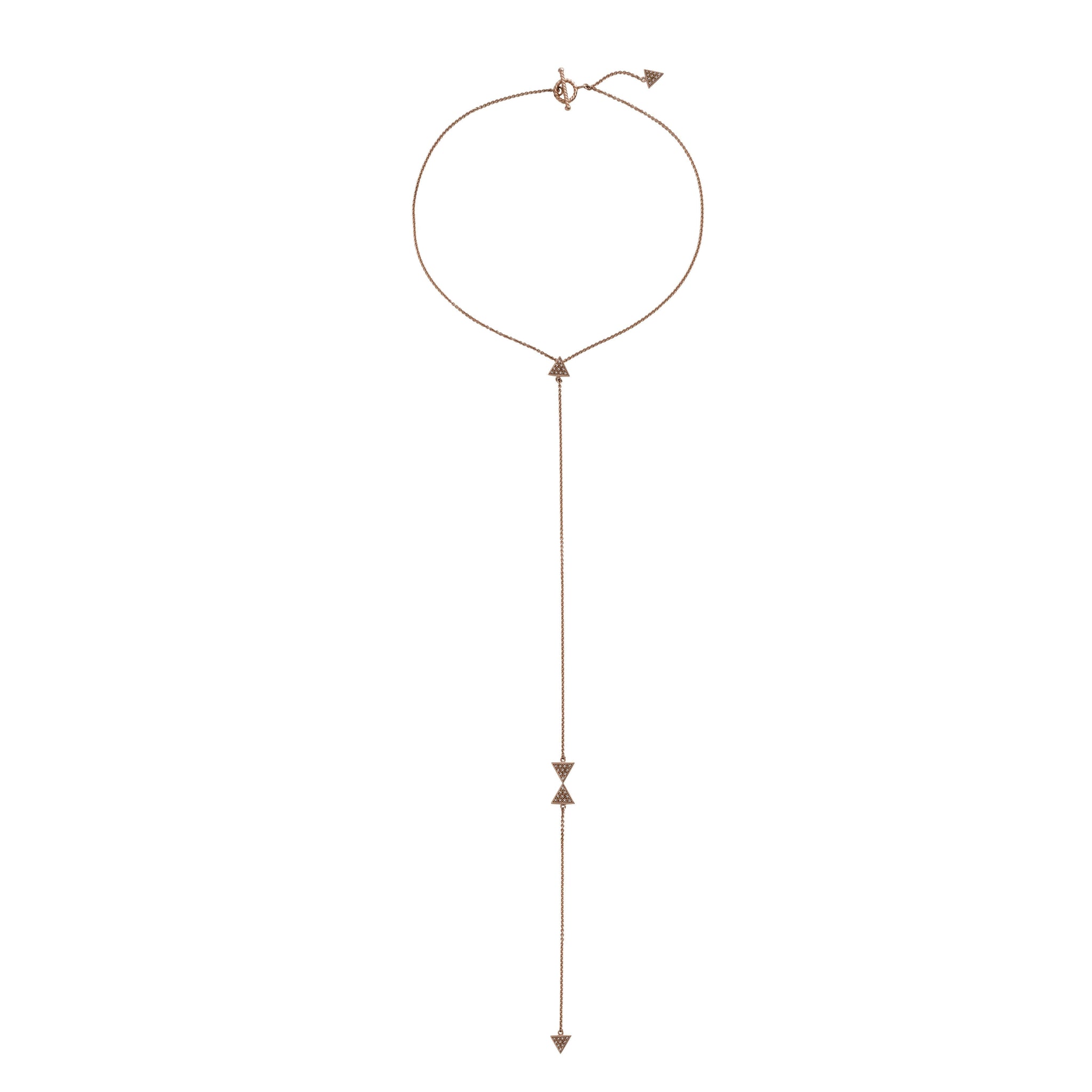 Unity Balance - Necklace - Yellow Rose Gold